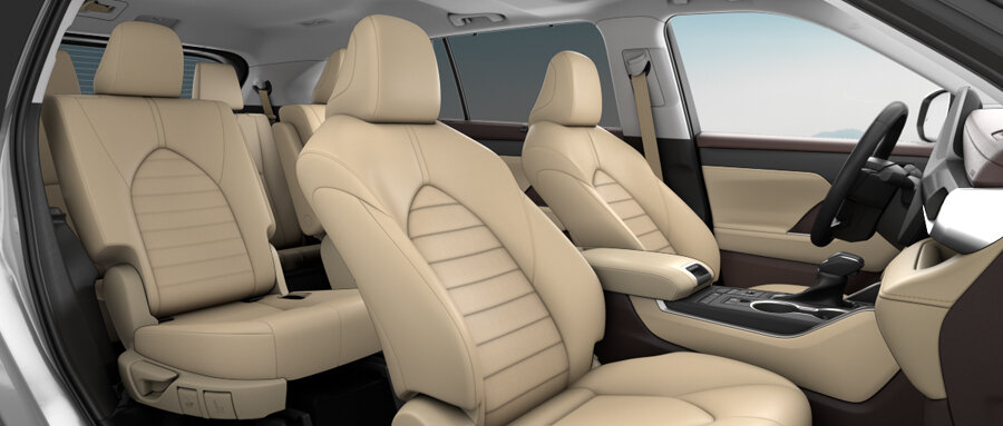 2022 Toyota Highlander Interior Tan