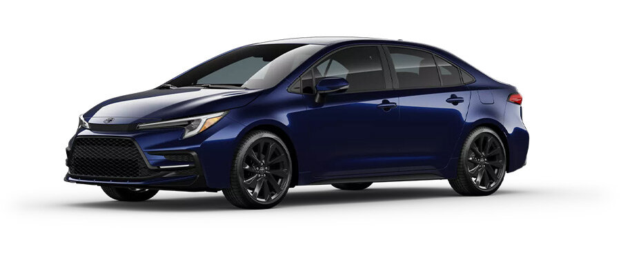 Toyota Corolla Azul Toyota's New Corolla Is Great For Long Road Trips
